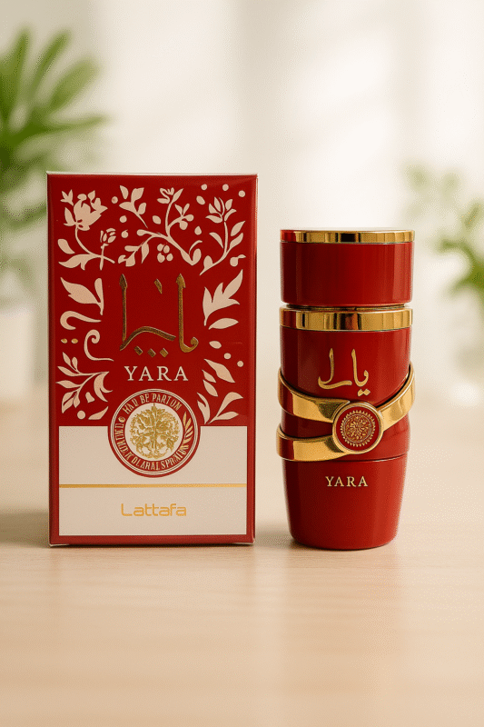 Perfume Árabe - Lattafa Yara Rojo - HOLA DECO